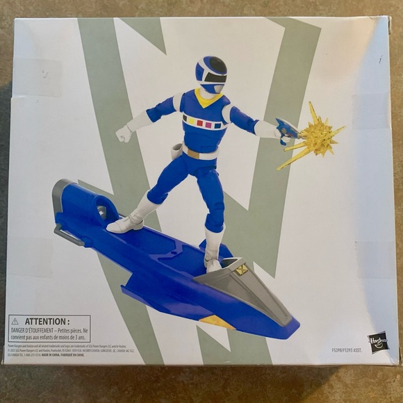 Hasbro | Toys | Power Rangers Lightning Collection In Space Blue Ranger ...